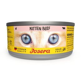 Josera Kitten Beef Katzen-Nassfutter getreidefrei 12x85g