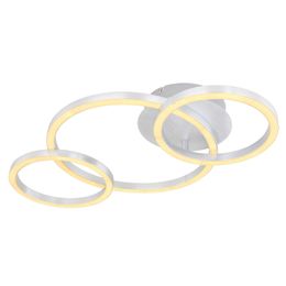 Globo REGGY Deckenleuchte LED Aluminium, 1-flammig