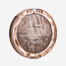 M. Asam MAGIC FINISH Bronzer & Highlighter Palette wasserfest