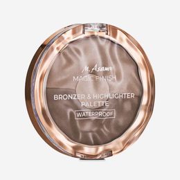 M. Asam MAGIC FINISH Bronzer & Highlighter Palette wasserfest