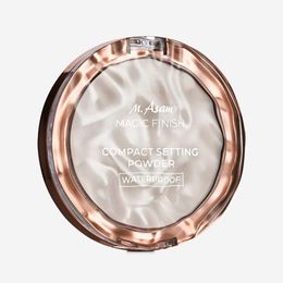 M. Asam MAGIC FINISH Compact Setting Puder Transparent wasserfest