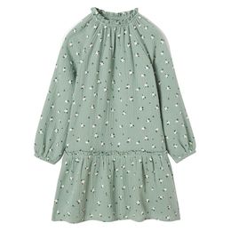 Vertbaudet Kleid in Gr&uuml;n - 50% | Gr&ouml;&szlig;e 116 | Baby-kleider-roecke