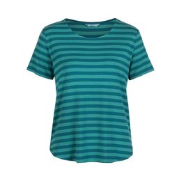 Finside Shirt "Mekkoli" in Blau/ T&uuml;rkis - 61% | Gr&ouml;&szlig;e 40 | Damen-tops
