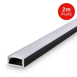 Briloner Profilleiste 'Light Bar BL7000' schwarz 2 m