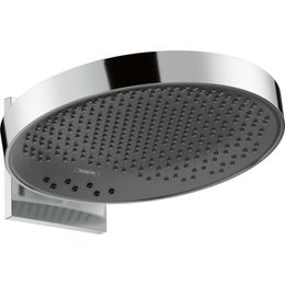 Hansgrohe Rainfinity 360 3jetKopfbrause 26234000 mit Wandanschluss, Ausladung: 273mm, chrom
