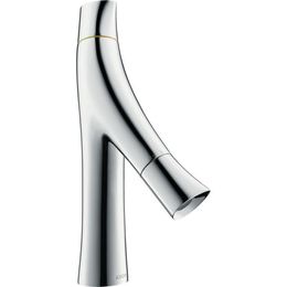 Hansgrohe Axor Starck Organic Waschtischarmatur 12011000 2 Griff Armatur 80, chrom, ohne Ablaufgarnitur