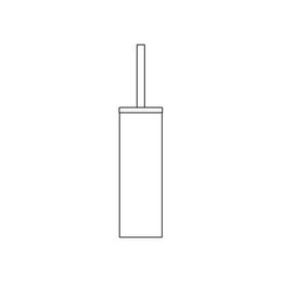Ideal Standard B&uuml;rstengarnitur IOM A9108MY Stahl geb&uuml;rstet, bodenstehend