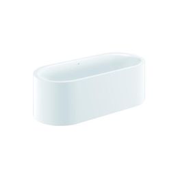 Grohe Essence Badewanne 39729000 180 x 57,5 x 80 cm, freistehend, mit &Uuml;berlauf, alpinwei&szlig;