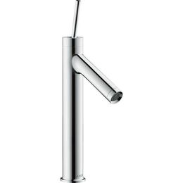 Hansgrohe Axor Starck Waschtisch Armatur 10123000 chrom, ohne Ablaufgarnitur, erh&ouml;hter Fu&szlig;
