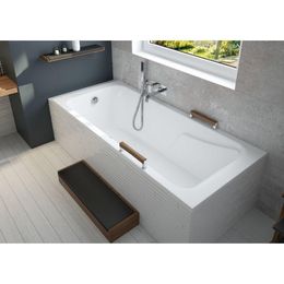 Hoesch Mila Badewanne 3716.010 170x80cm, wei&szlig;