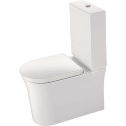 Duravit White Tulip Sp&uuml;lkasten 09331000051 37x14,5cm, 6/3 l, Anschluss links, verdeckt, wei&szlig; WonderGliss