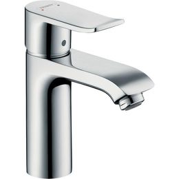 Hansgrohe Waschtisch Armatur Metris 110 31084000 chrom, ohne Ablaufgarnitur