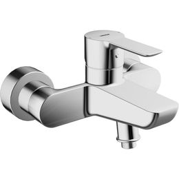 Hansa Wannenarmatur Hansaligna 06742103 chrom, Aufputz, Ausladung 152 mm, mit Umstellung