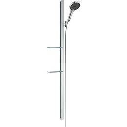Hansgrohe Rainfinity 130 3jet Brauseset 27673000 Brausekopf 130mm, Brausestange 150cm, chrom