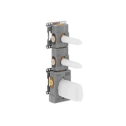 Dornbracht Unterputz-Grundk&ouml;rper 3552197090 3/4", mit 2 Ventilen, f&uuml;r Wandbefestigung