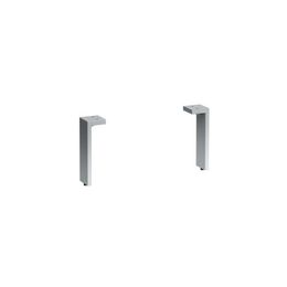 Laufen Kartell F&uuml;&szlig;e H4076200330041 Set = 2 St&uuml;ck, Aluminium