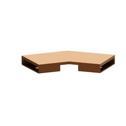 Kessel Verbindungsst&uuml;ck 45104.02 Bronze geb&uuml;rstet, Winkel 45 Grad