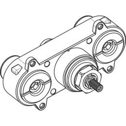 Hansgrohe Funktionsblock komplett BTC 98504000