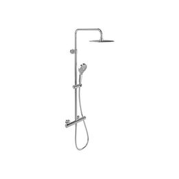 Villeroy & Boch Villeroy & Boch Verve Showers Duschsystem TVS10900500061 Thermostat, mit Umsteller, 3-strahlig, Wandmontage, chrom