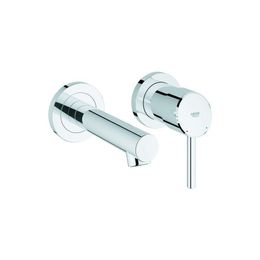 Grohe Fertigmontageset Concetto 19575001 2-Loch-Waschtischarmatur, chrom