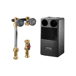 Oventrop Regumat Kessel-Anbindesystem 1357072 DN 25, Wilo-Yonos PARA RKA, mit Pumpenkugelhahn