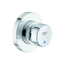 Grohe Selbstschluss-Durchgangsventil Euroeco CS chrom, Markierung blau/rot, 36268000