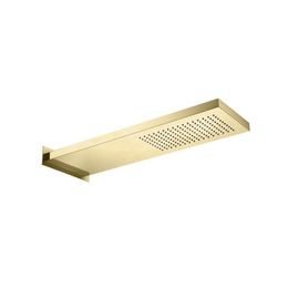 Herzbach LIVING SPA Wand-Regenbrause 30.661700.1.03 537x165mm PVD Gold