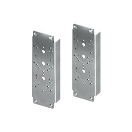 TECEprofil Stahlplattenset 9042011 zur Aufnahme von St&uuml;tzklappgriffen