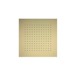 Herzbach LIVING SPA Deckeneinbau-Regenbrause 30.638000.2.03 380x380mm PVD Gold