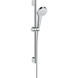 Hansgrohe Croma Select S Vario Brauseset 26562400 weiss-chrom, 65 cm Brausestange Unica Croma