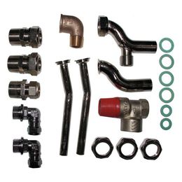 Wolf &Uuml;bergangszubeh&ouml;r 8600418 f&uuml;r Unter-/Aufputzinstallation, f&uuml;r Junkers ZWR 18-24, 2,3,4