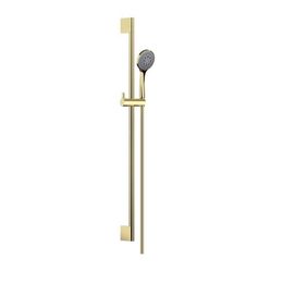 Herzbach LIVING SPA Wandstangenset Slide M 30.690310.1.03 900mm Handbrause 100mm Multi PVD Gold