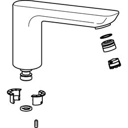 Hansa Auslauf Ligna schwenkbar komplett 59914023 chr