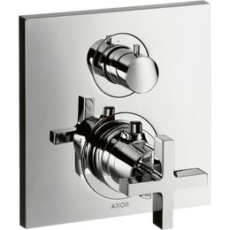 Hansgrohe Axor Citterio Fertigmontageset 39725000 Unterputz-Thermostat, mit Ab- und Umstellventil, chrom