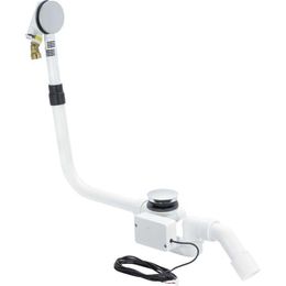 Viega Multiplex Trio Ab-/&Uuml;berlaufgarnitur 731618 DN 40/50, verchromt, f&uuml;r Badewanne mit Ablaufloch-d= 52mm