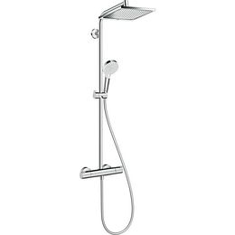 Hansgrohe Crometta E Showerpipe 240 1jet 27271000 mit Thermostat, chrom