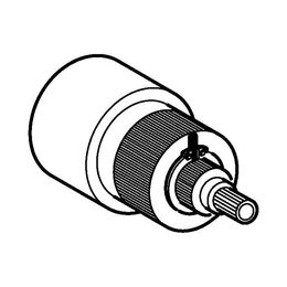 Hansa Temperatur-Reglereinheit mit Absperr- 59913233 ung