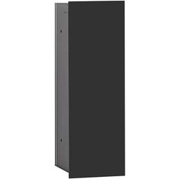 Emco Asis Modul 2.0 B&uuml;rstengarnitur 973427531 schwarz, 170x346 mm, Unterputzmodell