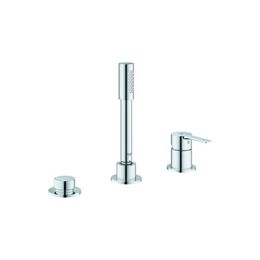Grohe Lineare Wannenarmatur 19965001 chrom, ohne Auslauf, Wannenrandkombination