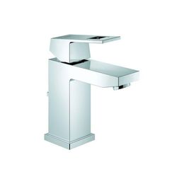 Grohe Eurocube Waschtischarmatur 2339000E mit Ablaufgarnitur, SilkMove ES, chrom