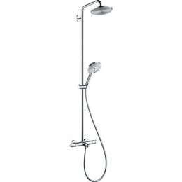 Hansgrohe Raindance Select 240 Showerpipe 27117000 mit Brausearm 450 mm, chrom, f&uuml;r Badewanne