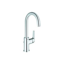 Grohe BauFlow Waschtischarmatur L-Size 23753000 chrom, mit Ablaufgarnitur