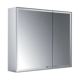 Emco Asis Prestige 2 Aufputz-Lichtspiegelschrank 989707003 788x639mm, breite T&uuml;r links, ohne lightsystem