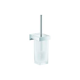 Grohe Selection Cube B&uuml;rstengarnitur 40857000 chrom, Glas, Wandmodell