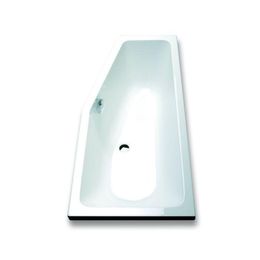 Hoesch Combi Badewanne 5591.010 160x70cm, wei&szlig;, Ausf&uuml;hrung rechts