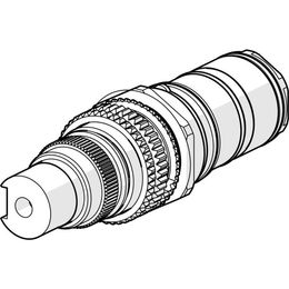 Hansa Termperaturregeleinheit 59912843 mit Absperrung