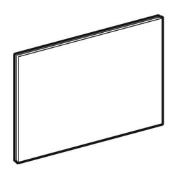 Geberit Sigma80 Bet&auml;tigungsplatte 242618SM1 Glas, verspiegelt