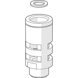 Hansa Rohrunterbrecher 59911330 Bauform A2, chrom