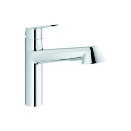 Grohe Sp&uuml;ltisch-Armatur EHM Eurodisc Cosmopolitan chrom, mit herausziehbarer Handbrause, 32257002