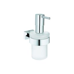 Grohe Essentials Cube Seifenspender 40756001 chrom, mit Halter
